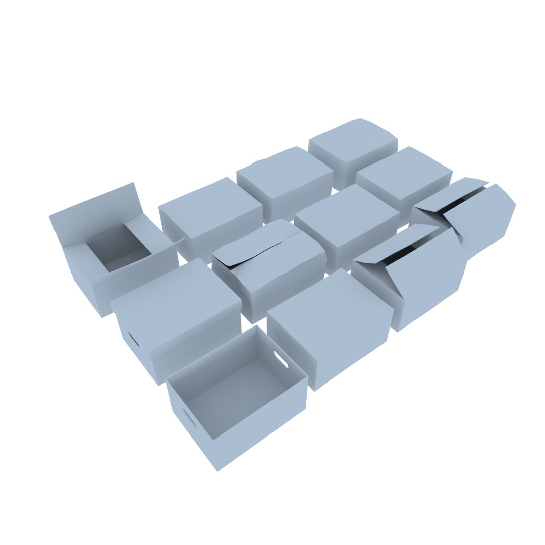 Card cardboard 3D model - TurboSquid 1532146