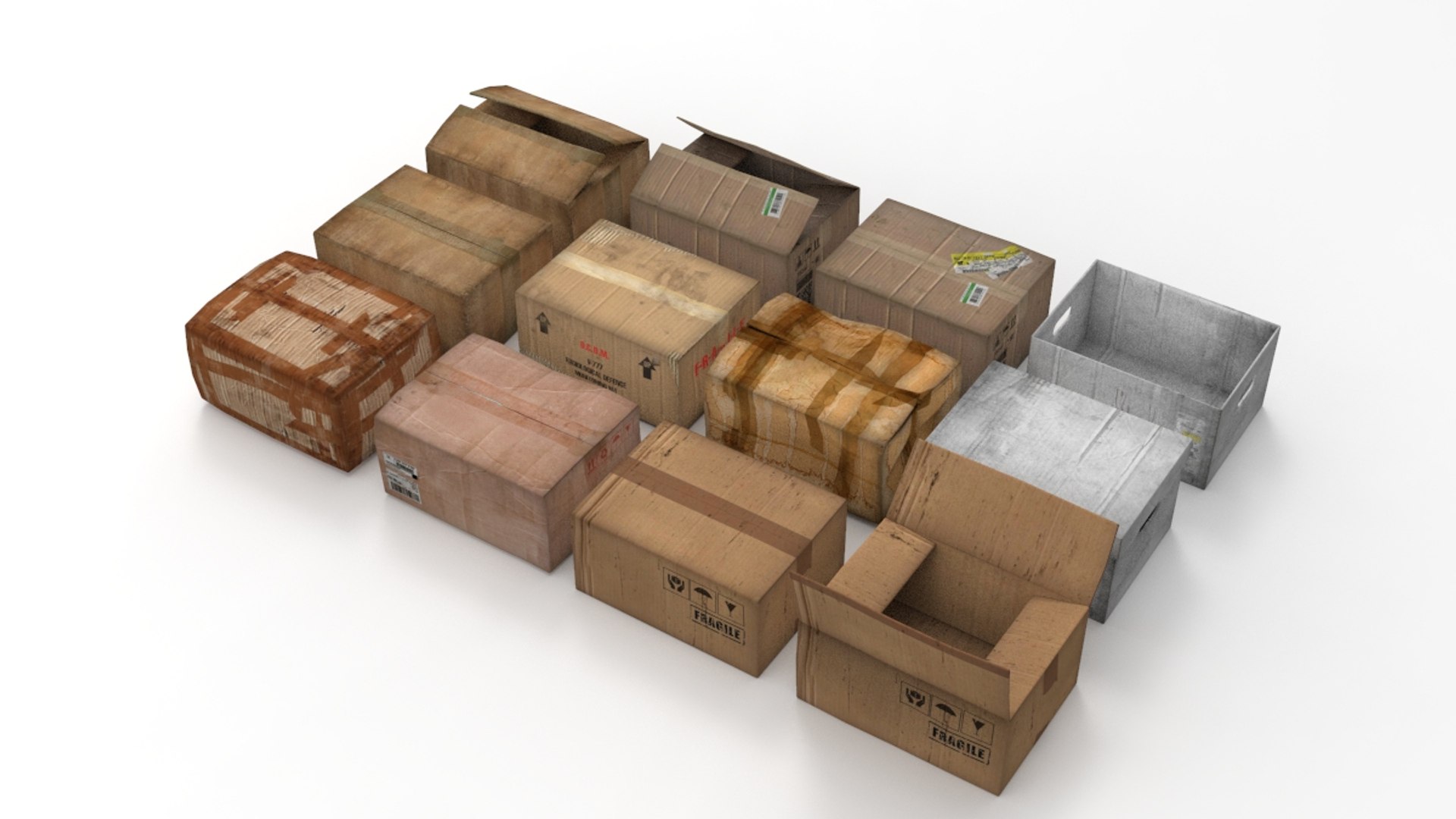 Card cardboard 3D model - TurboSquid 1532146