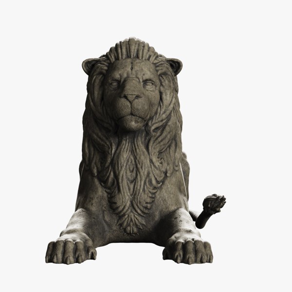 modèle 3D de Lion Stachu Low-Poly - TurboSquid 2008697