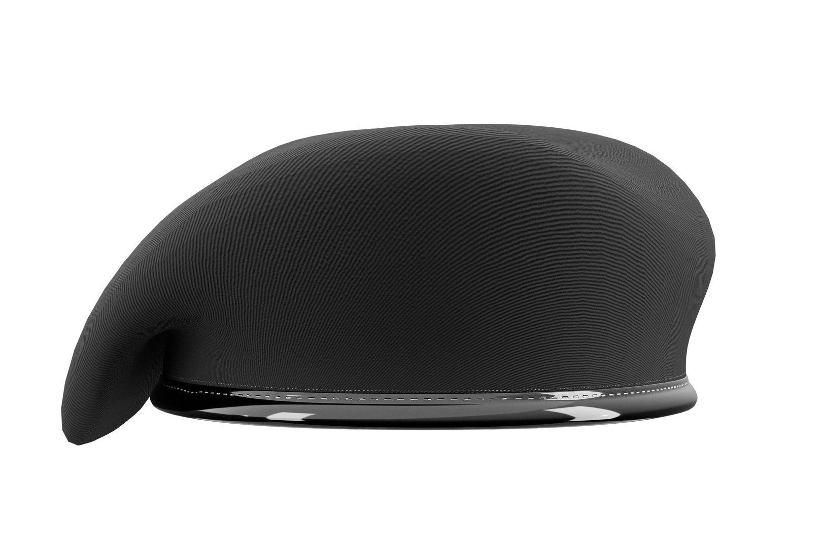 Black Beret 02 3D - TurboSquid 2302367