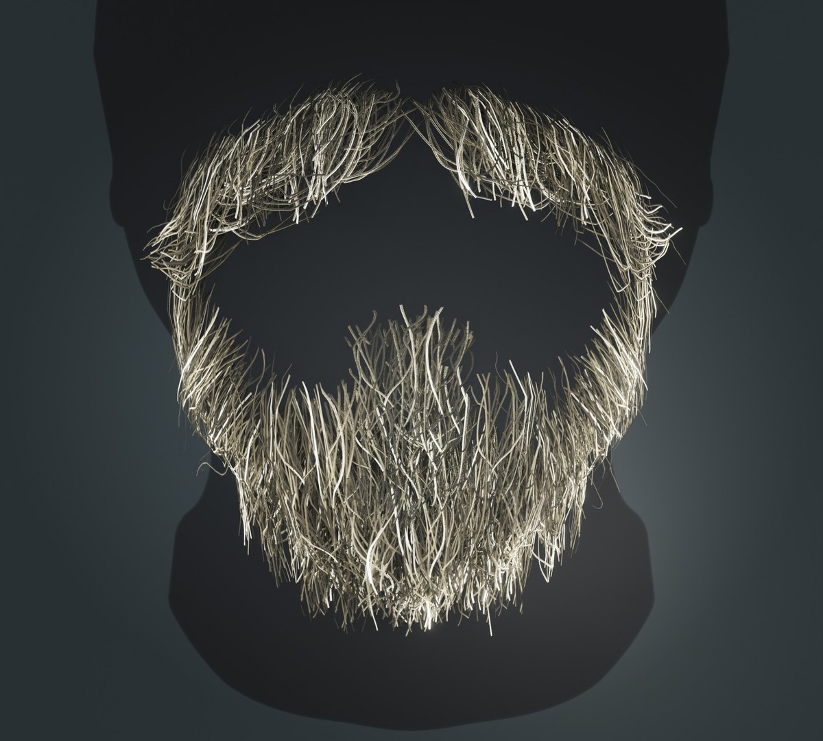 3D Beard RealTime 10 Version 1 - TurboSquid 1892357