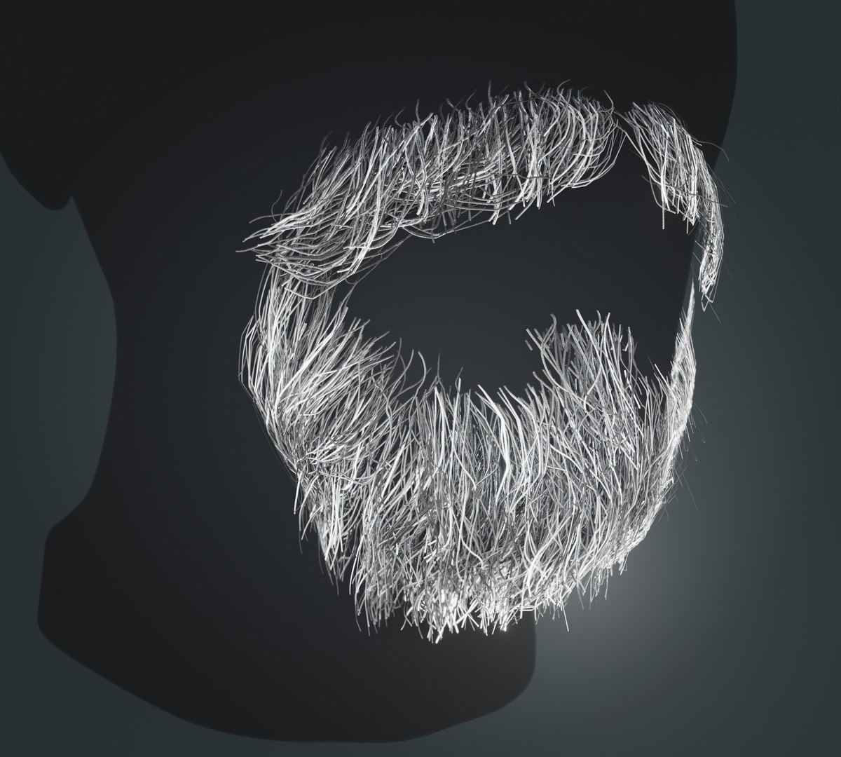 3D Beard RealTime 10 Version 1 - TurboSquid 1892357