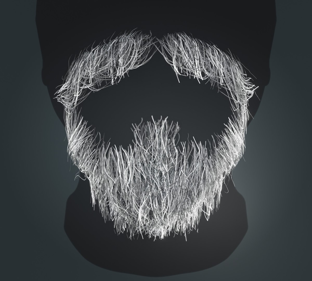 3D Beard RealTime 10 Version 1 - TurboSquid 1892357
