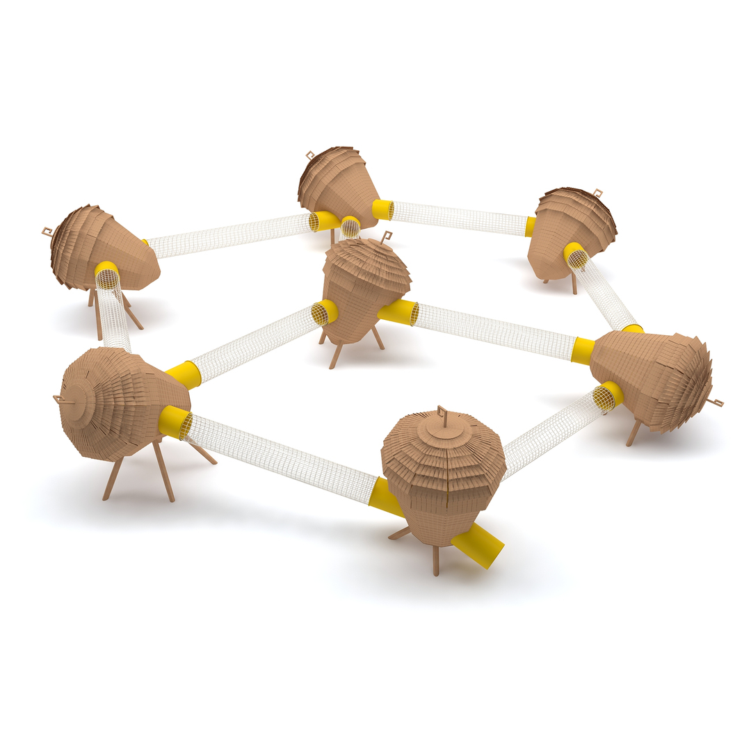 3D wooden nut park playground - TurboSquid 1318845