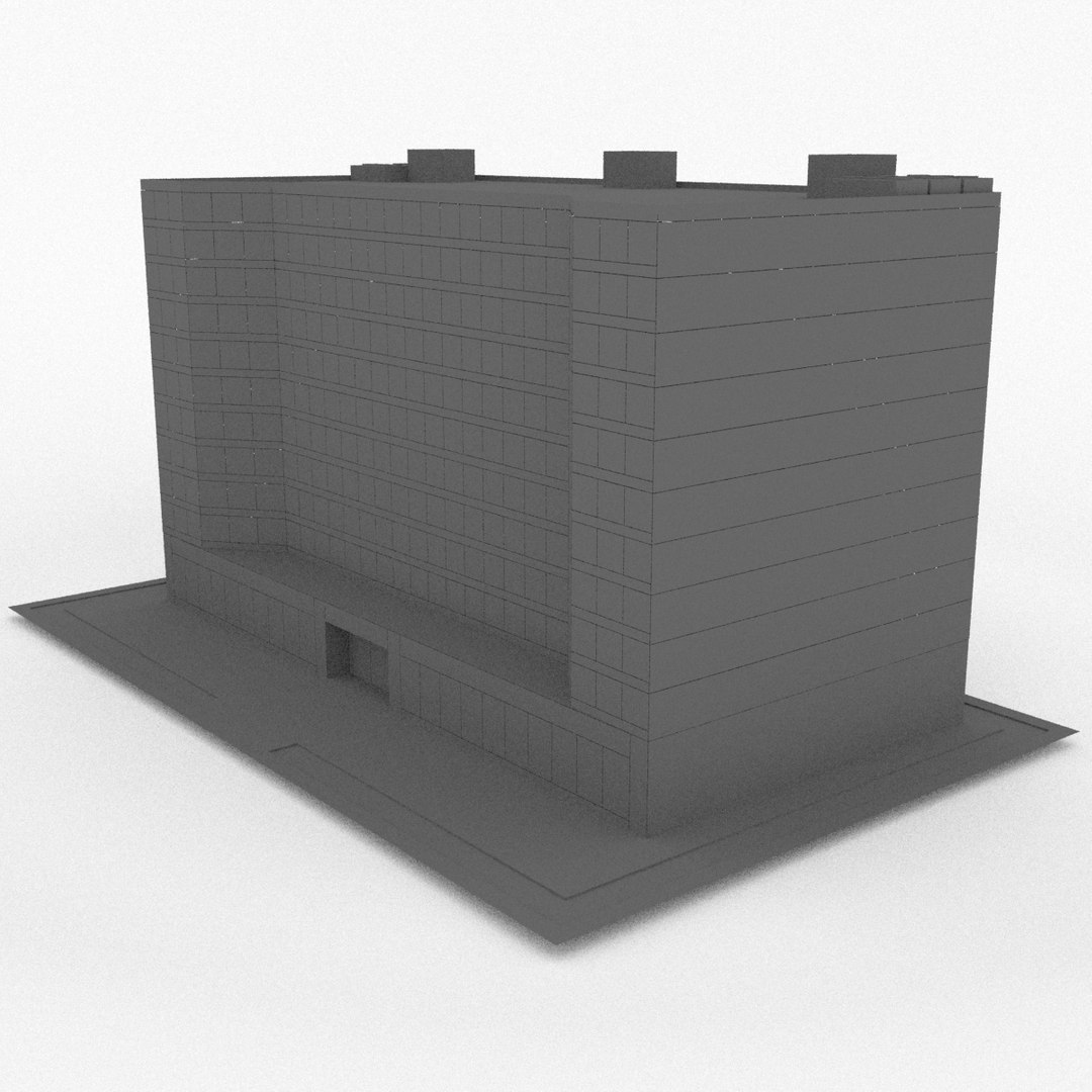 3d Office Build 26 Model