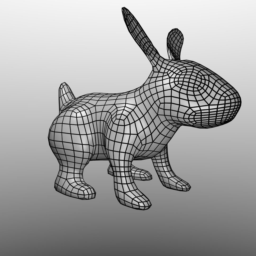 Free Max Model Base Mesh