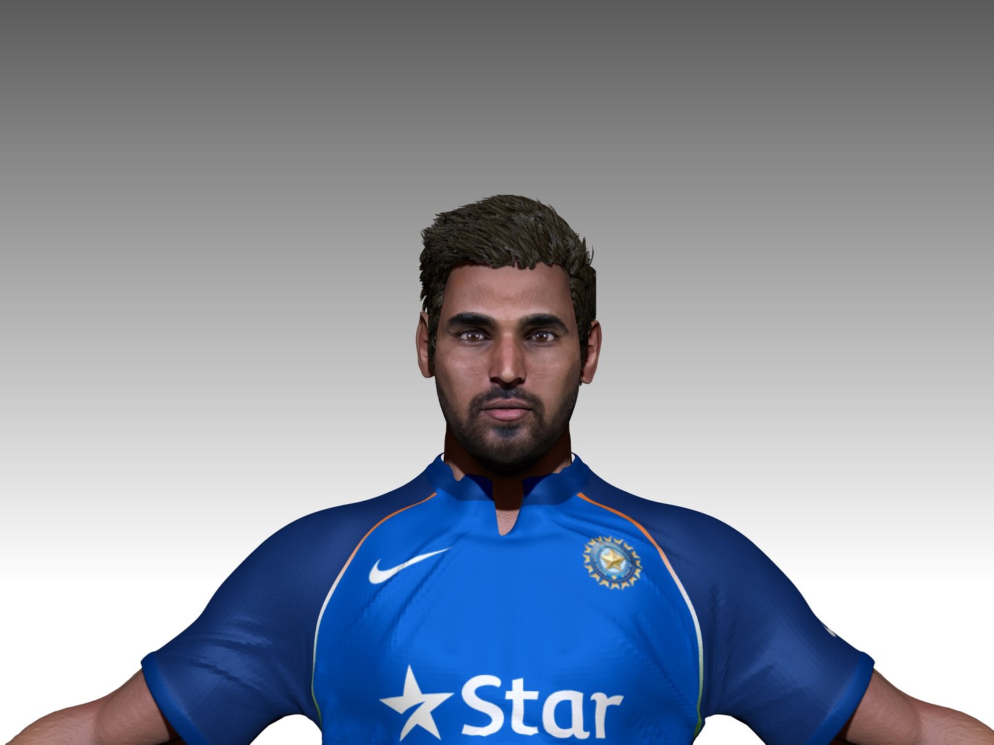 3D Cricket Athlete Batsman Model - TurboSquid 1342033