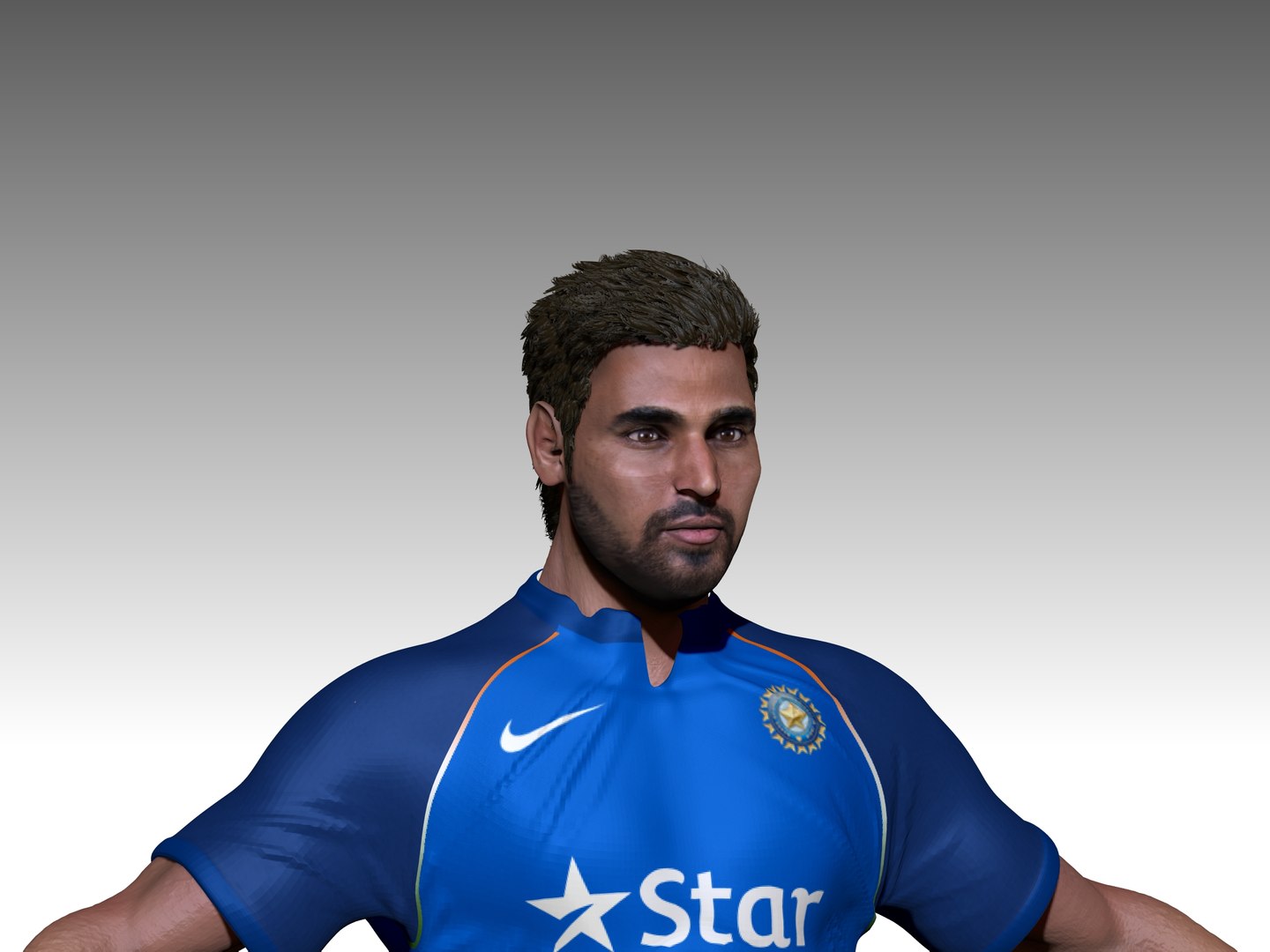 3D Cricket Athlete Batsman Model - TurboSquid 1342033