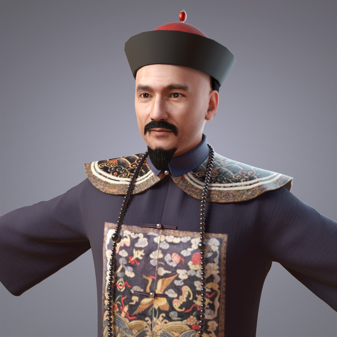 Officials China Qing 3D - TurboSquid 1699614