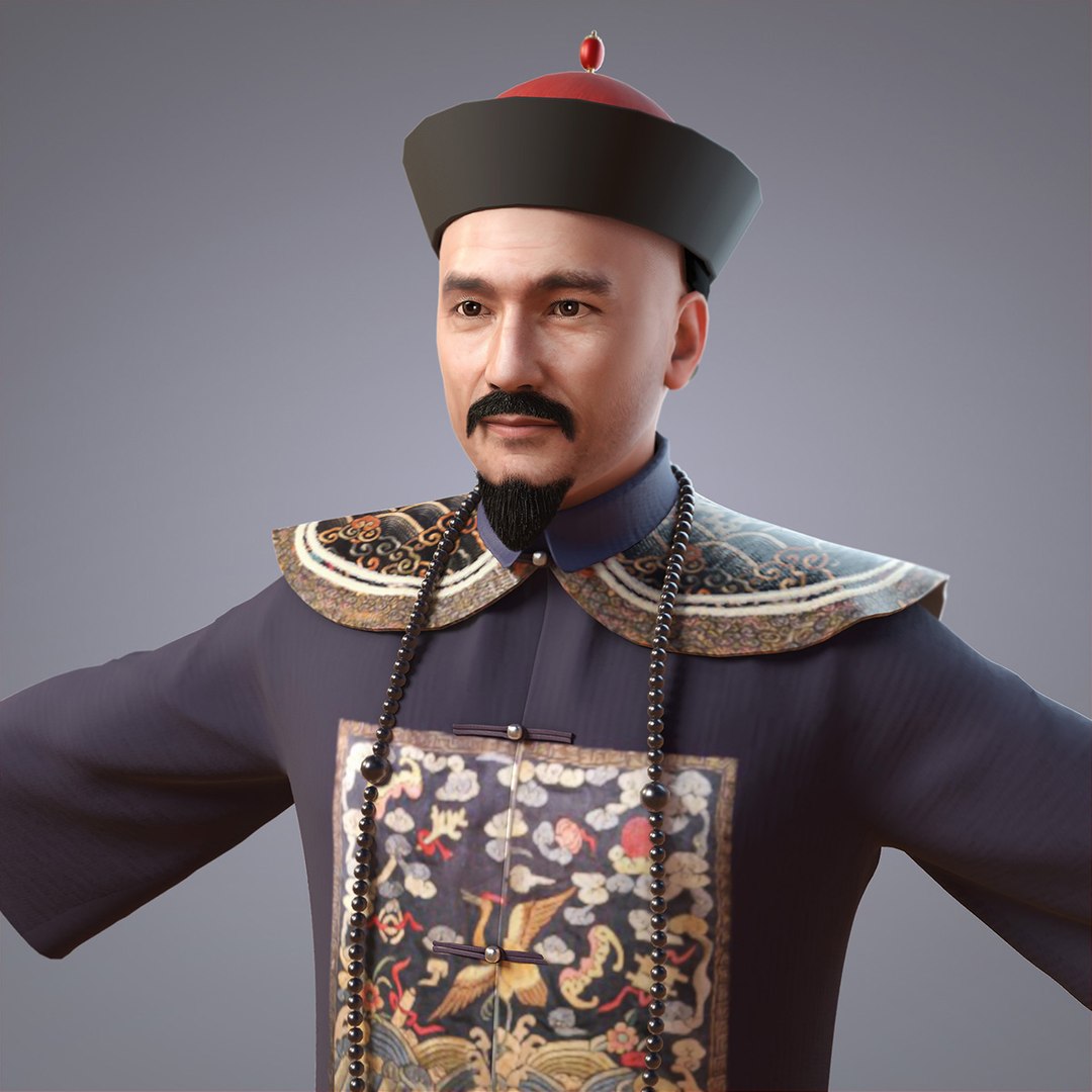 Officials China Qing 3D - TurboSquid 1699614