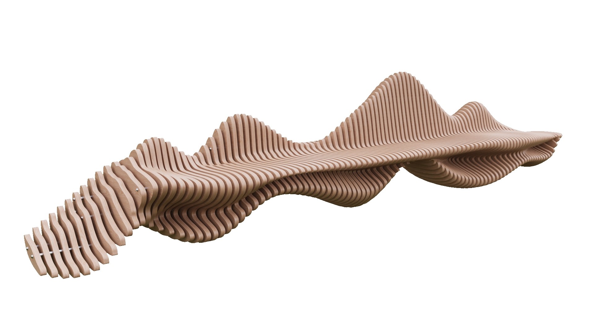 Parametric Bench 3D model - TurboSquid 2098358