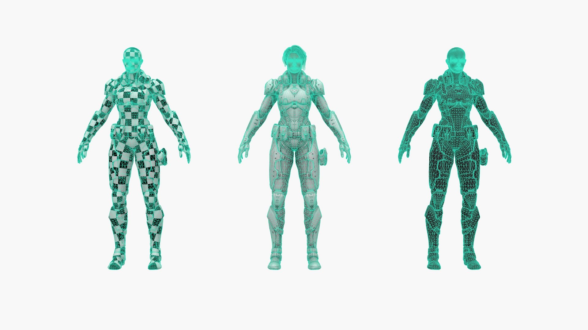 3D Model Tacticia Warrior - TurboSquid 2082007