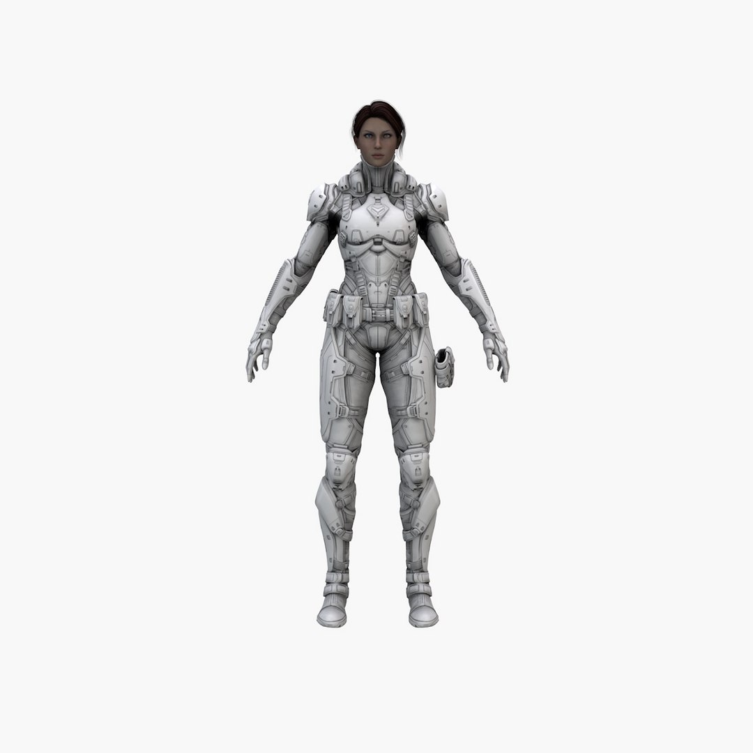3D model Tacticia Warrior - TurboSquid 2082007