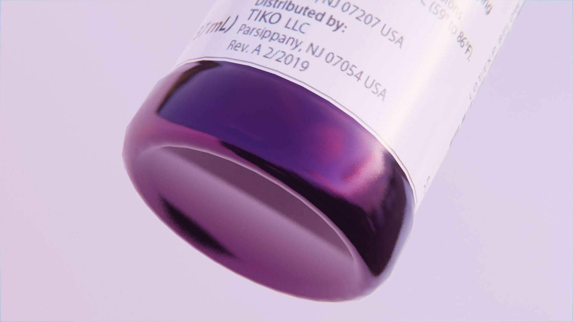 Lean Bottle 3D Model - TurboSquid 1820599