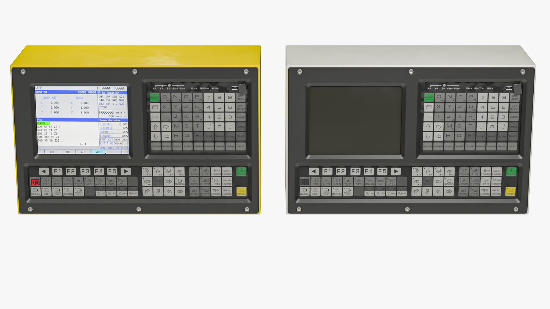 3D CNC Control Panel - TurboSquid 2227638