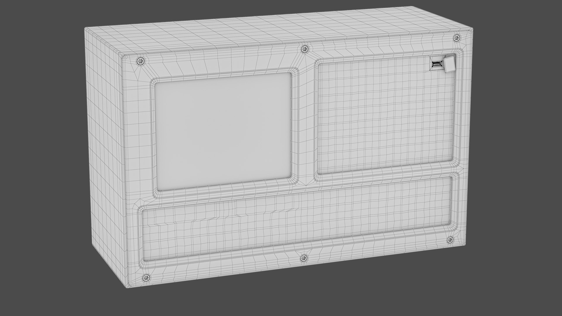 3D CNC Control Panel - TurboSquid 2227638