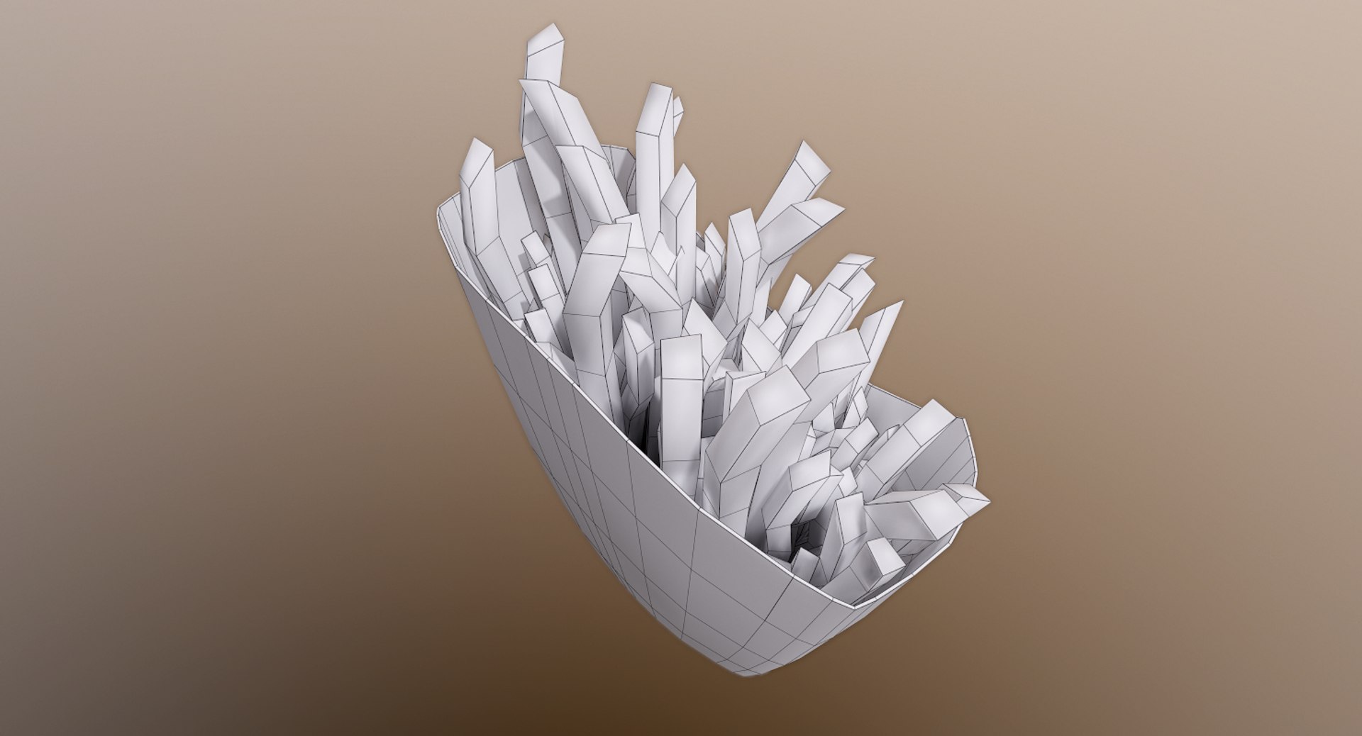 Ready Fries 3D - TurboSquid 1254346