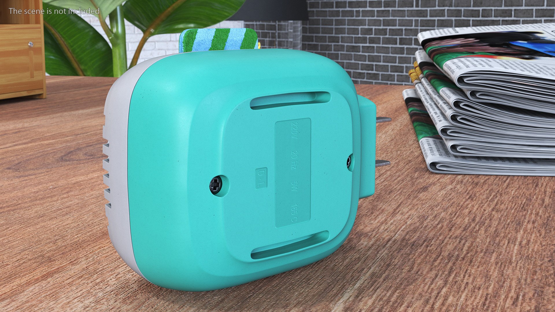 Mosquito Repellent With Tablets Green 3D Model - TurboSquid 2161859