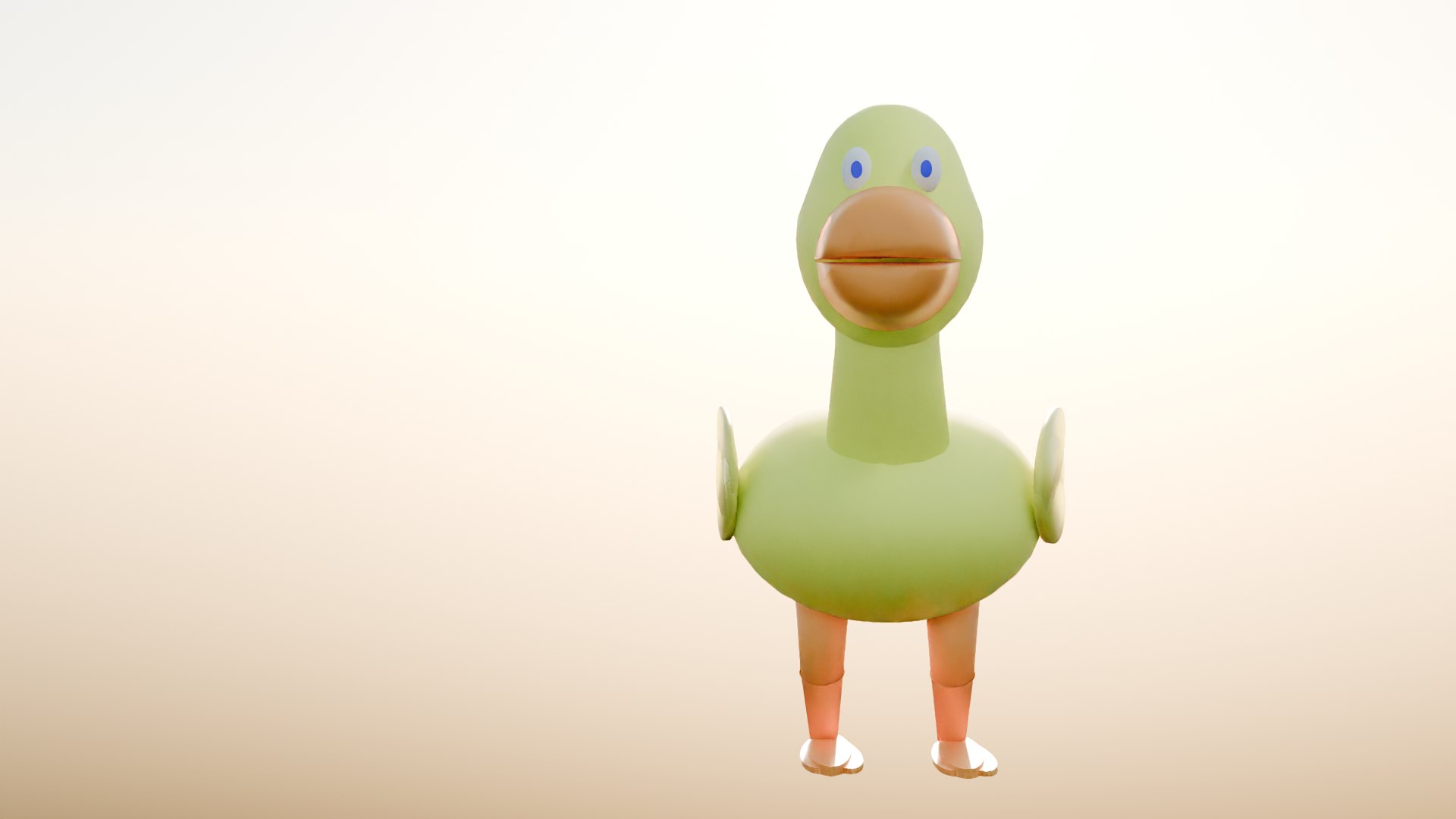 3D Duck Rigged - TurboSquid 2320942