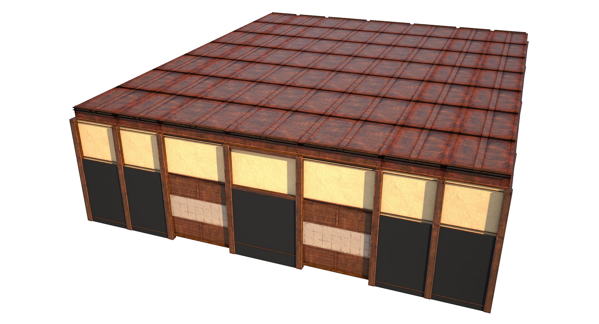 3D dojo room - TurboSquid 1394114