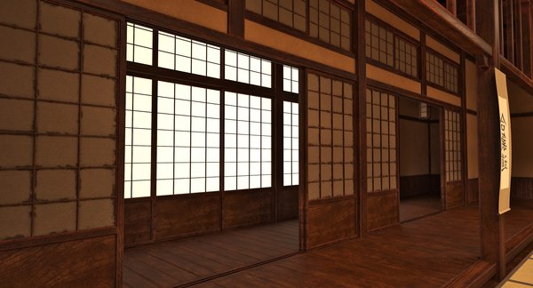3D dojo room - TurboSquid 1394114