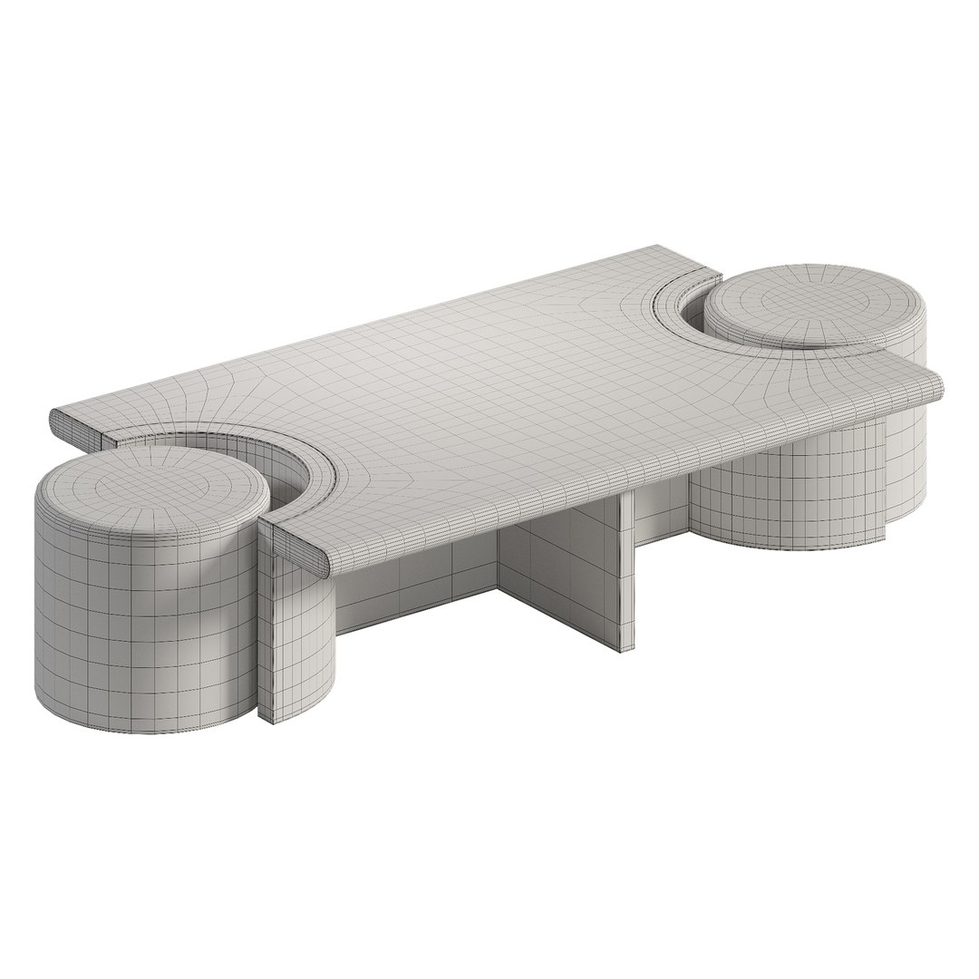 3D Model Prospect Coffee Table - TurboSquid 2356163