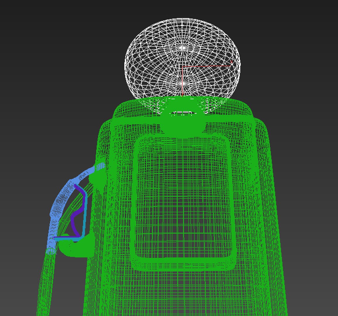 Hancock Point Gasoline 3d Model