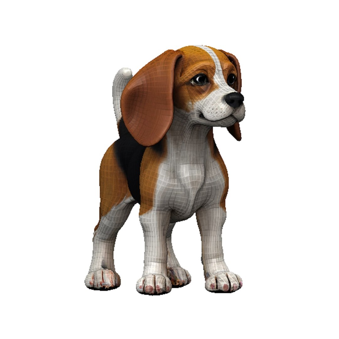 3D Beagle - TurboSquid 2434463