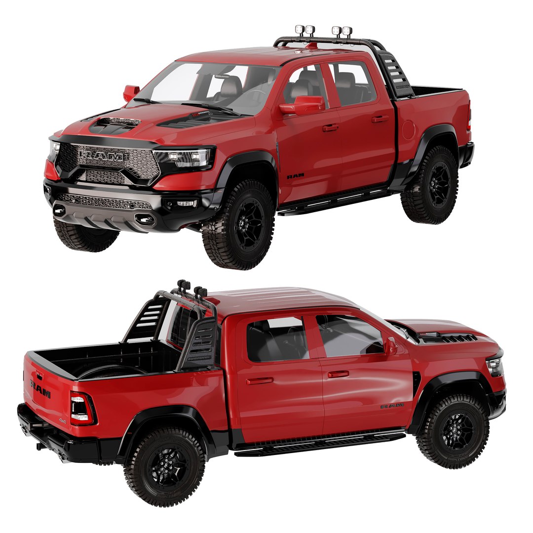 3D Model Dodge Ram TRX 1500 - TurboSquid 2313103