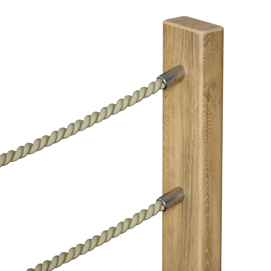 Rope Fence Constructor Model - TurboSquid 2204436