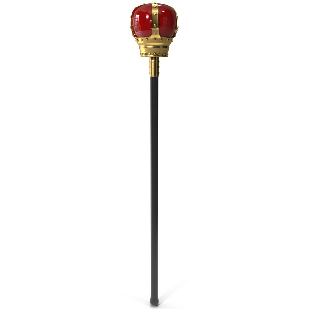 Royal Scepter 3d Max