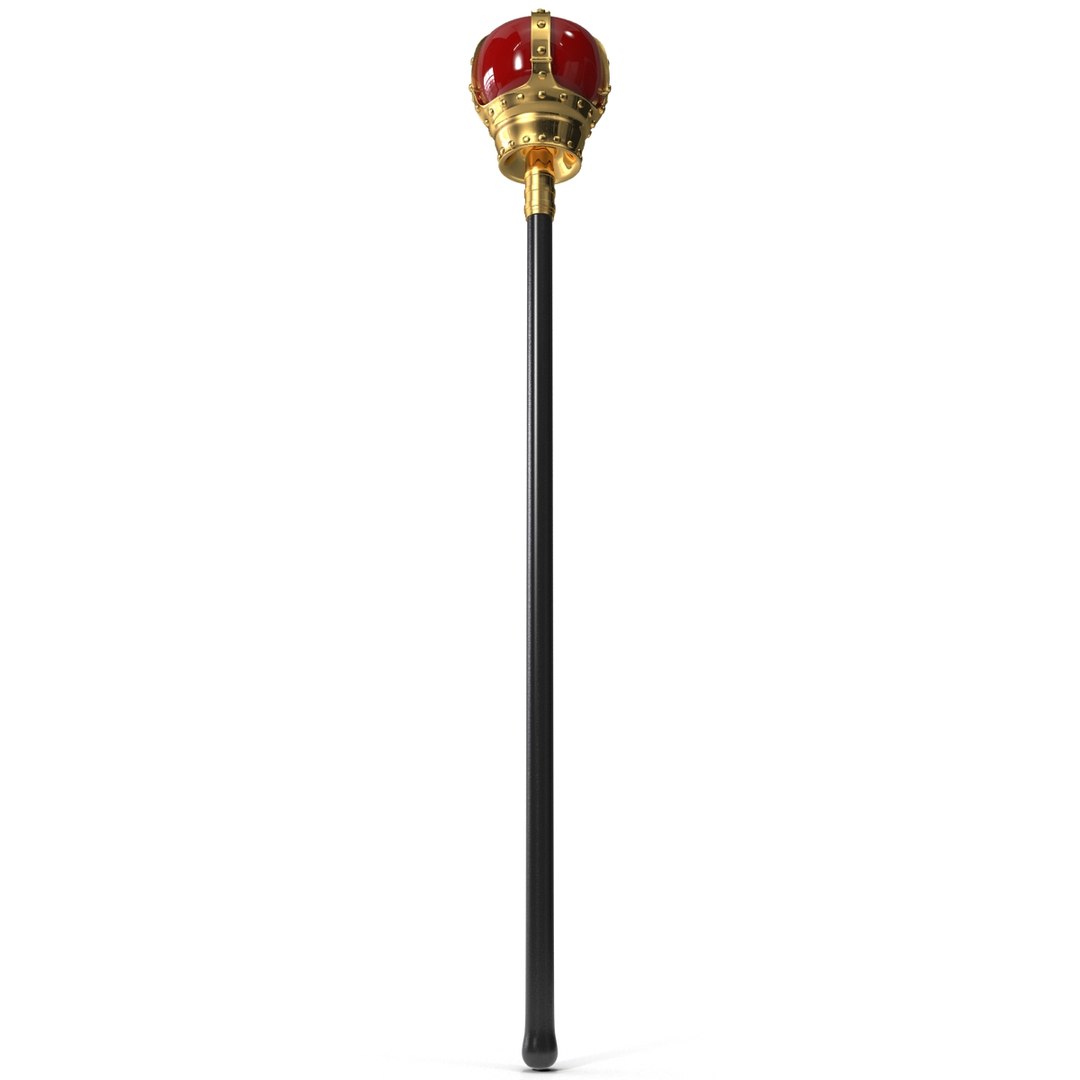 Royal Scepter 3d Max