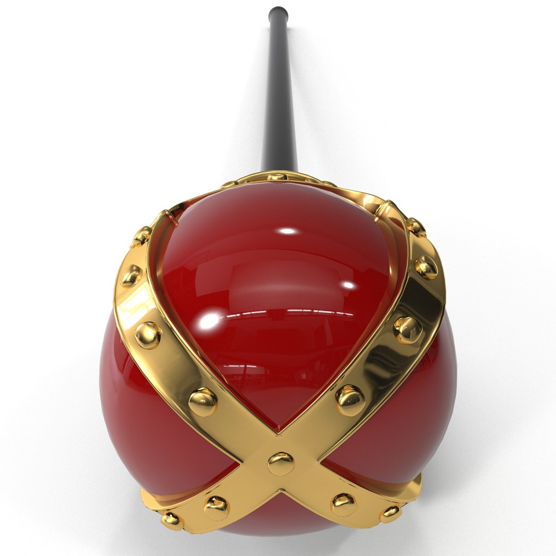Royal Scepter 3d Max