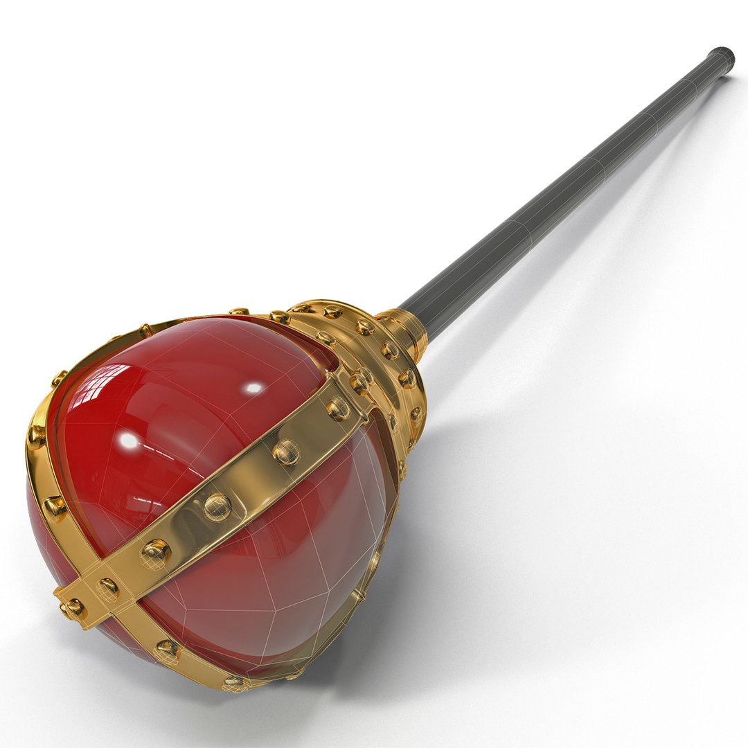 Royal Scepter 3d Max