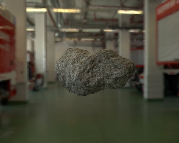 free realistic rock 3d model