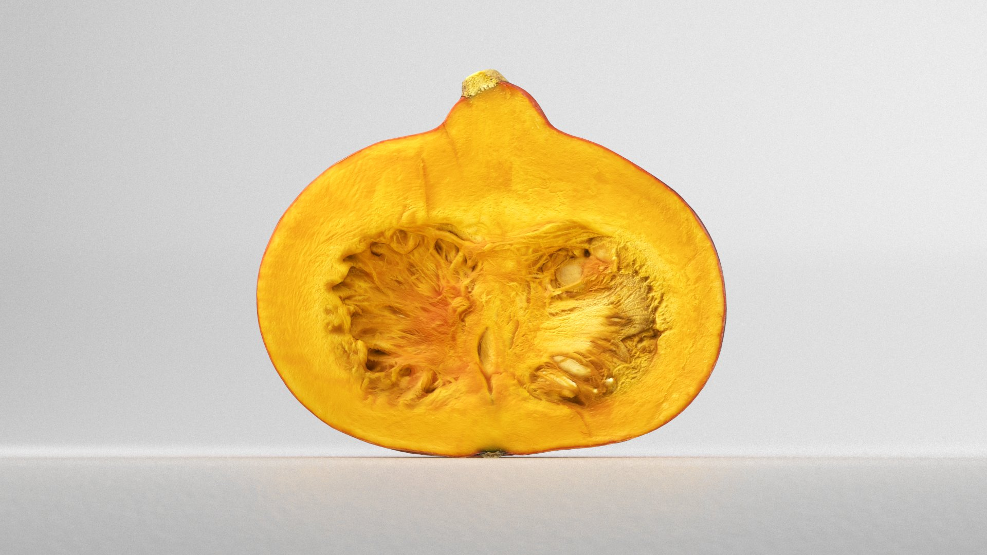 3D Half Pumpkin - TurboSquid 1484755