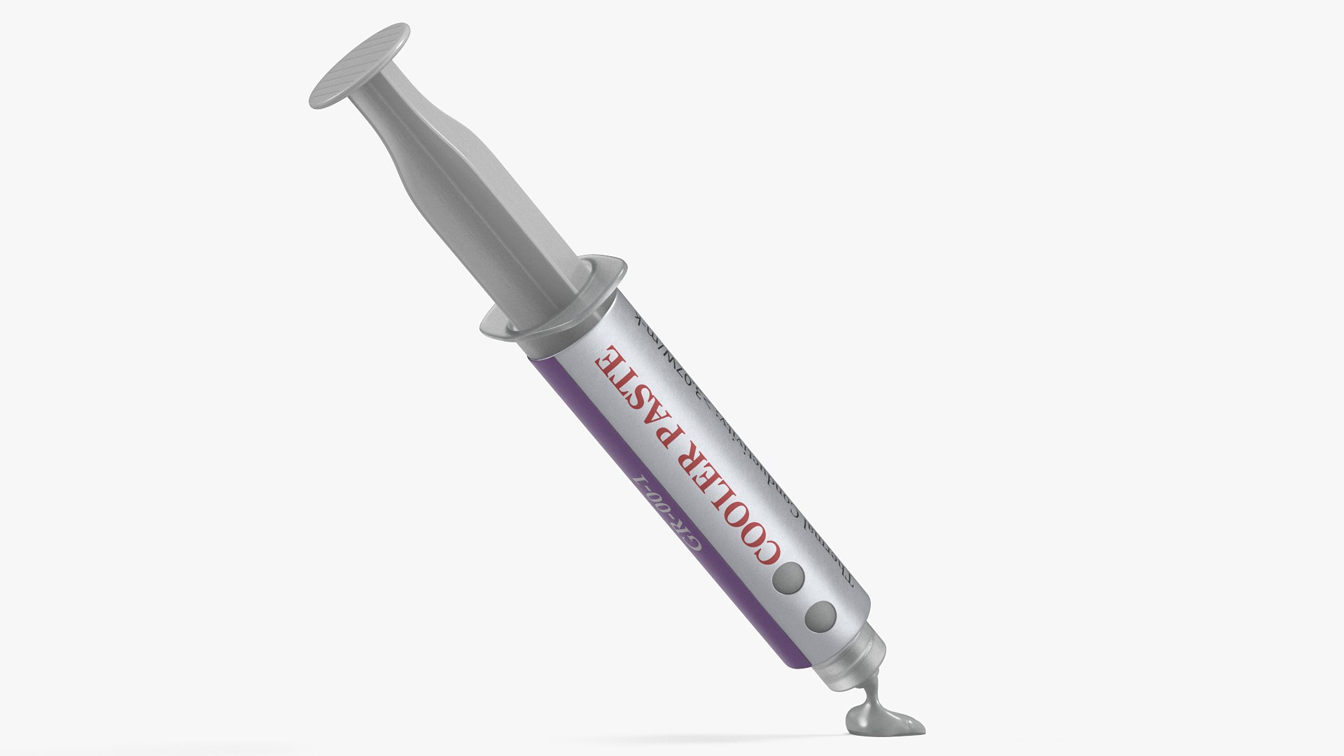 3D Thermal Paste Syringe - TurboSquid 2273172