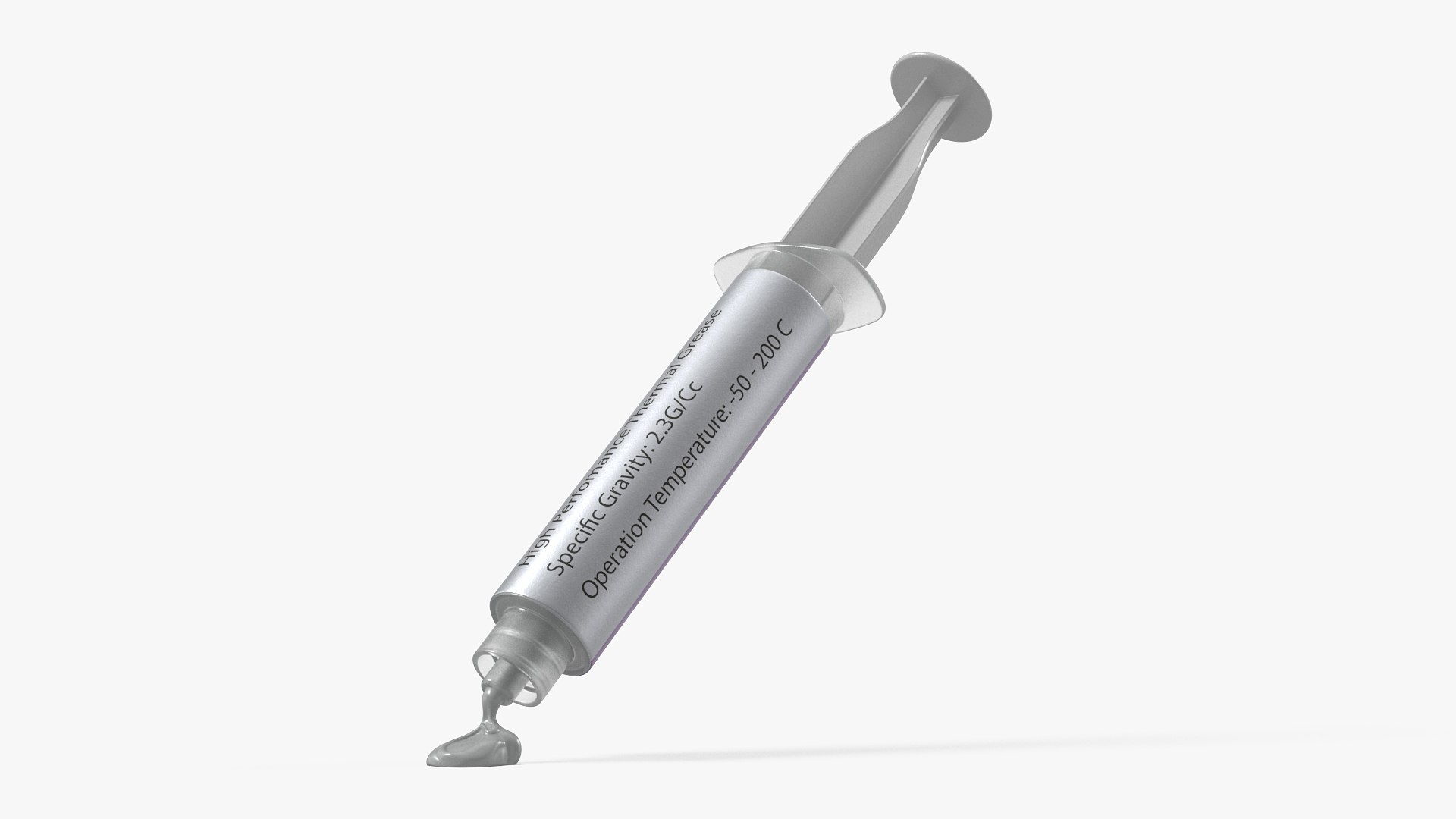 3D Thermal Paste Syringe - TurboSquid 2273172