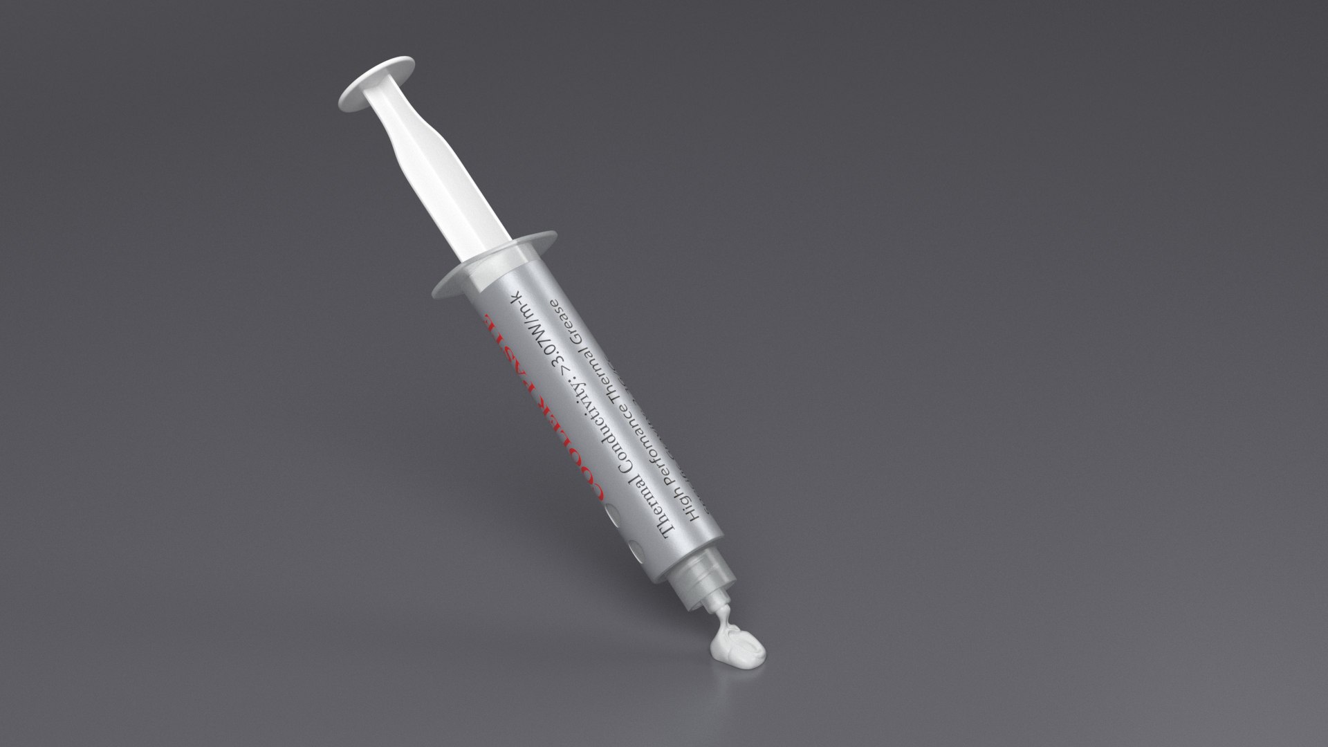 3D Thermal Paste Syringe - TurboSquid 2273172