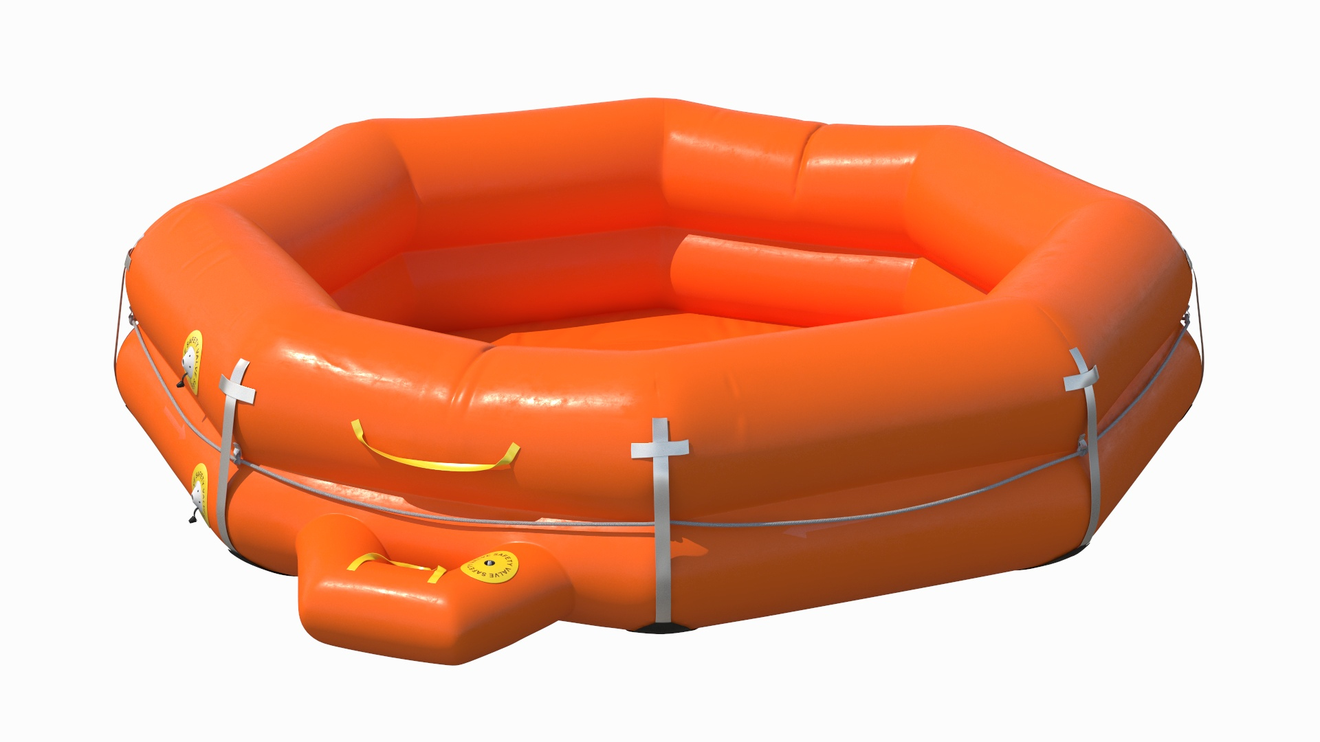 modelo 3d Balsa salvavidas inflable de emergencia - TurboSquid 2315167