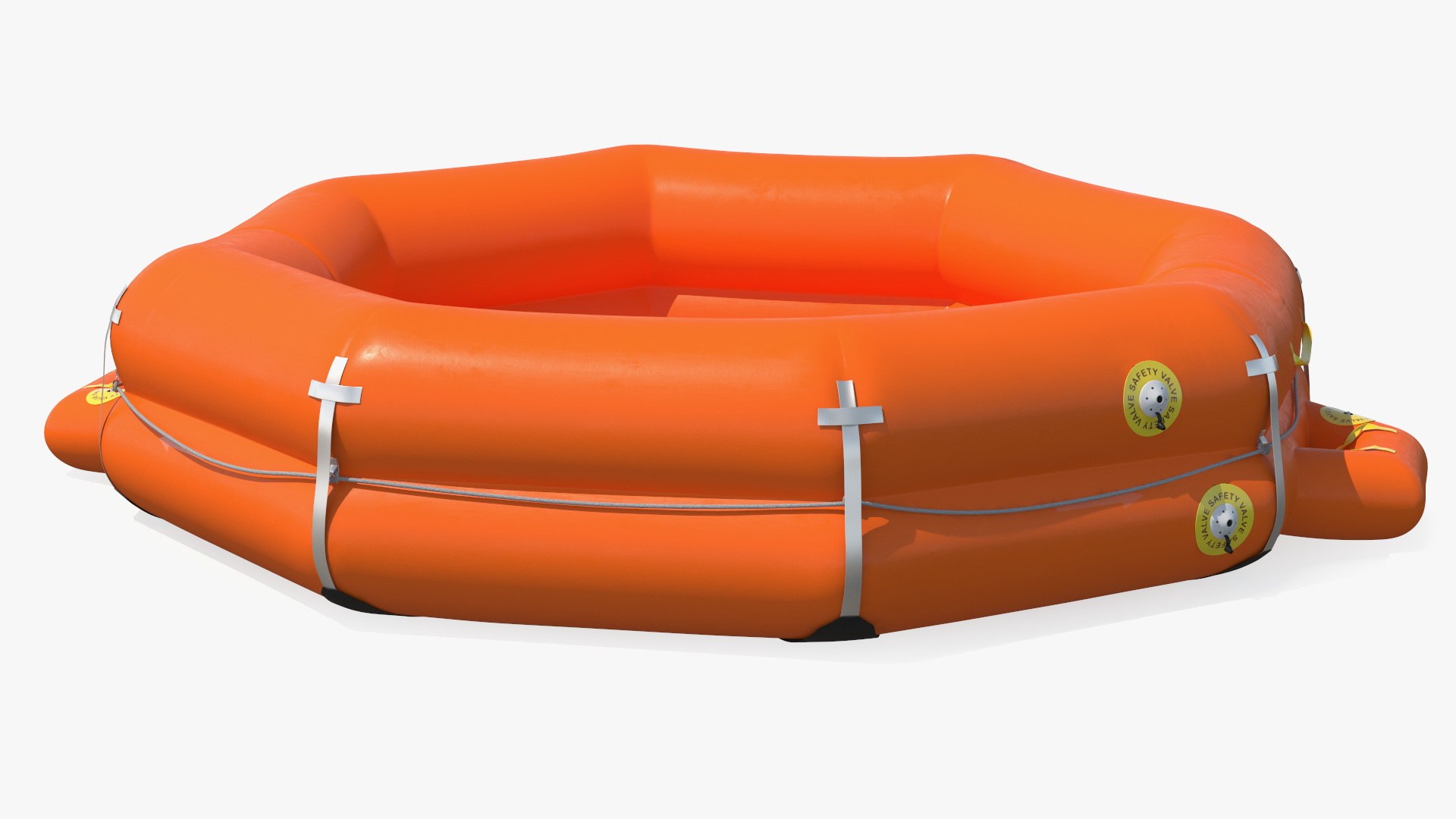 3D Emergency Inflatable Life Raft - TurboSquid 2315167