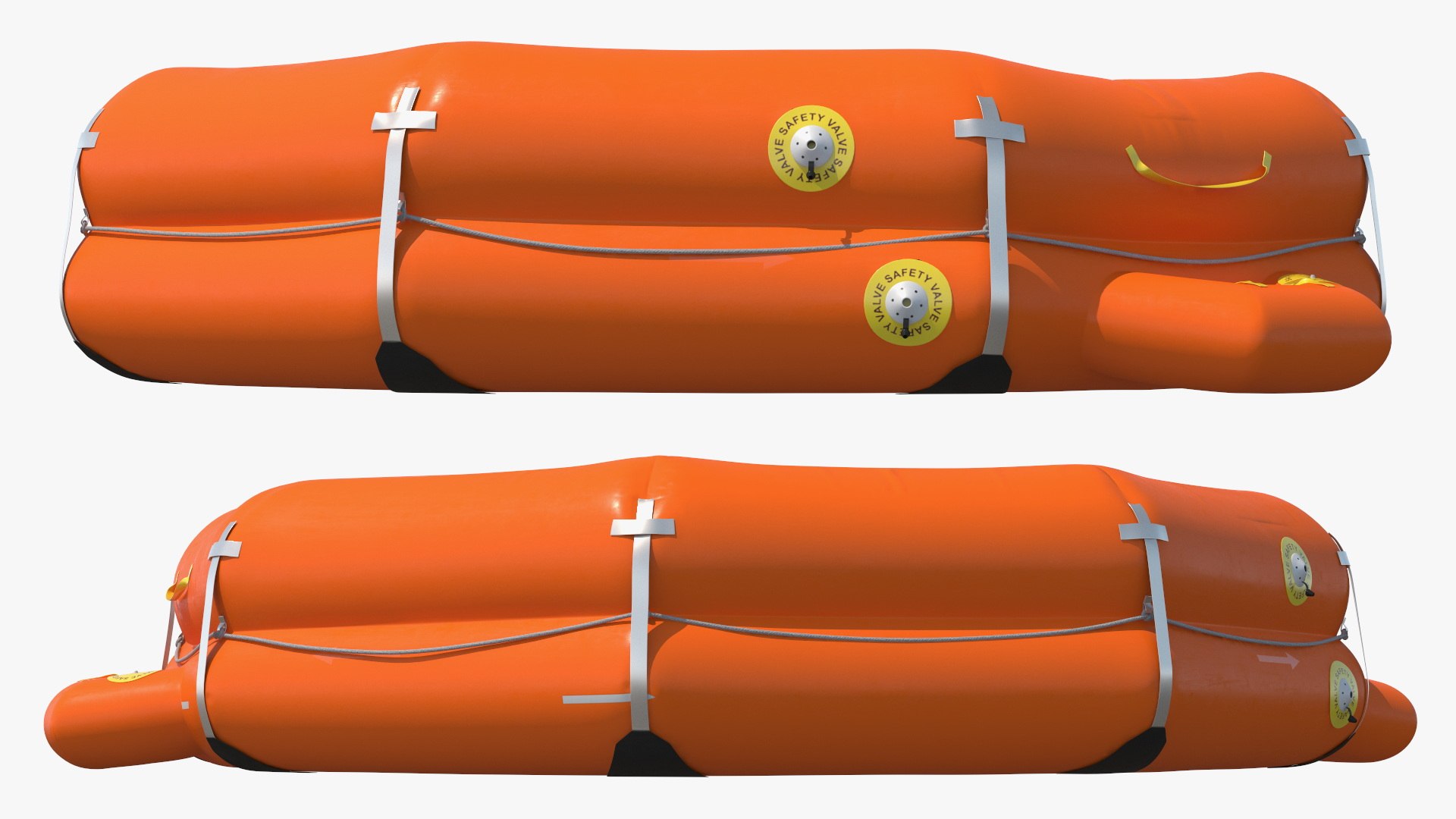 3D Emergency Inflatable Life Raft - TurboSquid 2315167