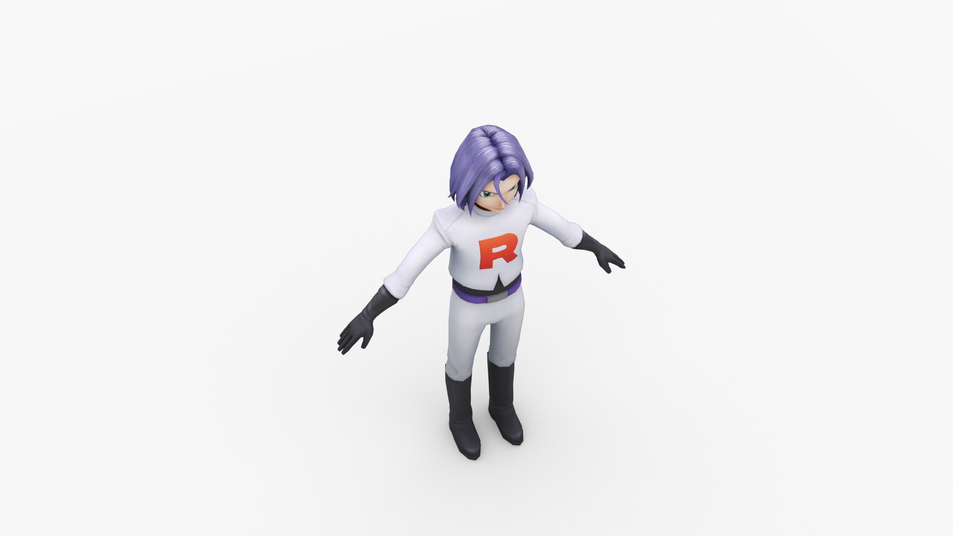 James Team Rocket 3D Model - TurboSquid 2362925