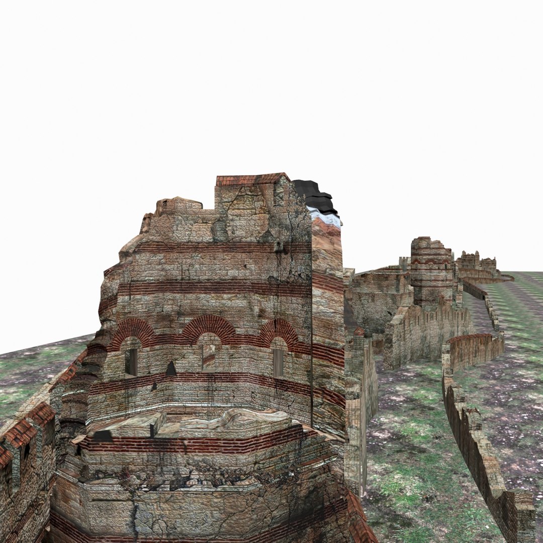 3D Castle Ruined | 1147288 | TurboSquid