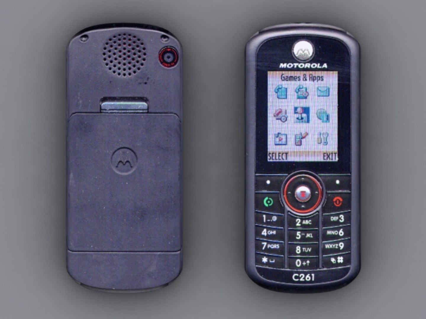 3dsmax motorola c261 cell phone