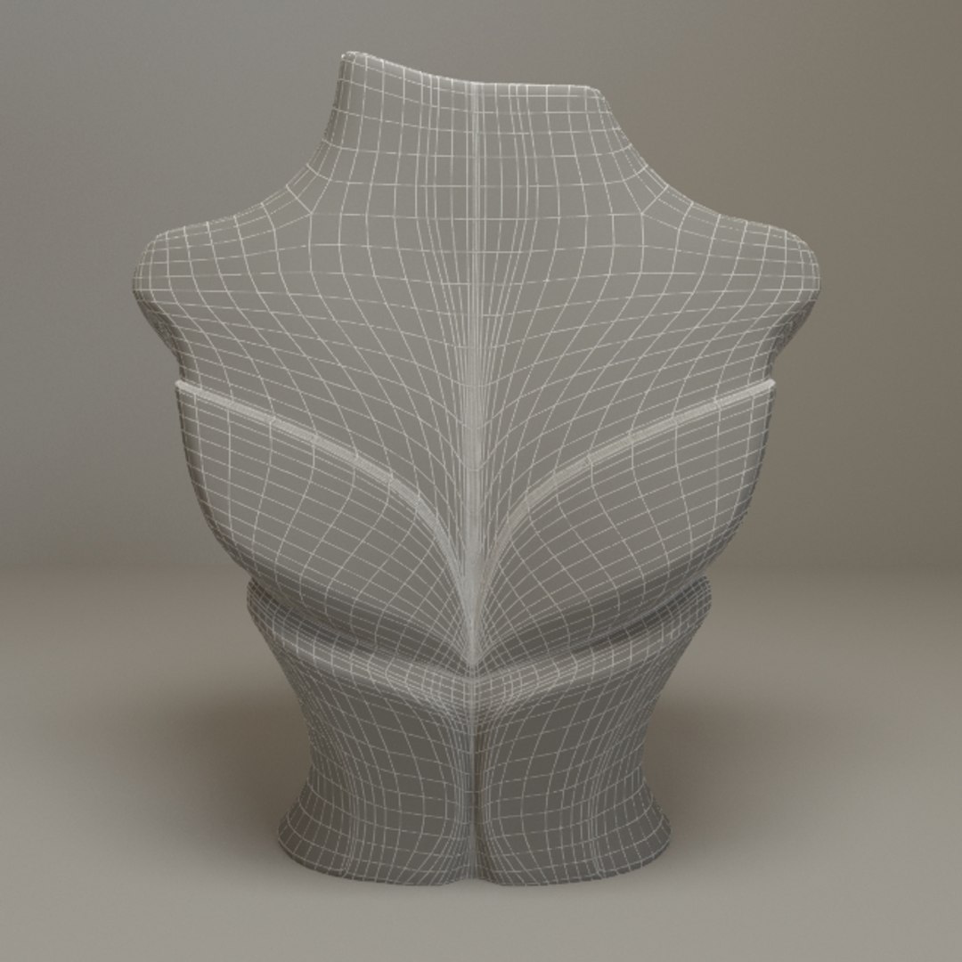 Dummy Neck Jewelry 3D - TurboSquid 1603064