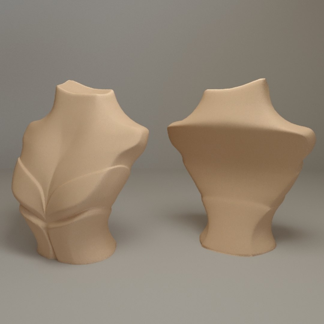 Dummy Neck Jewelry 3D - TurboSquid 1603064