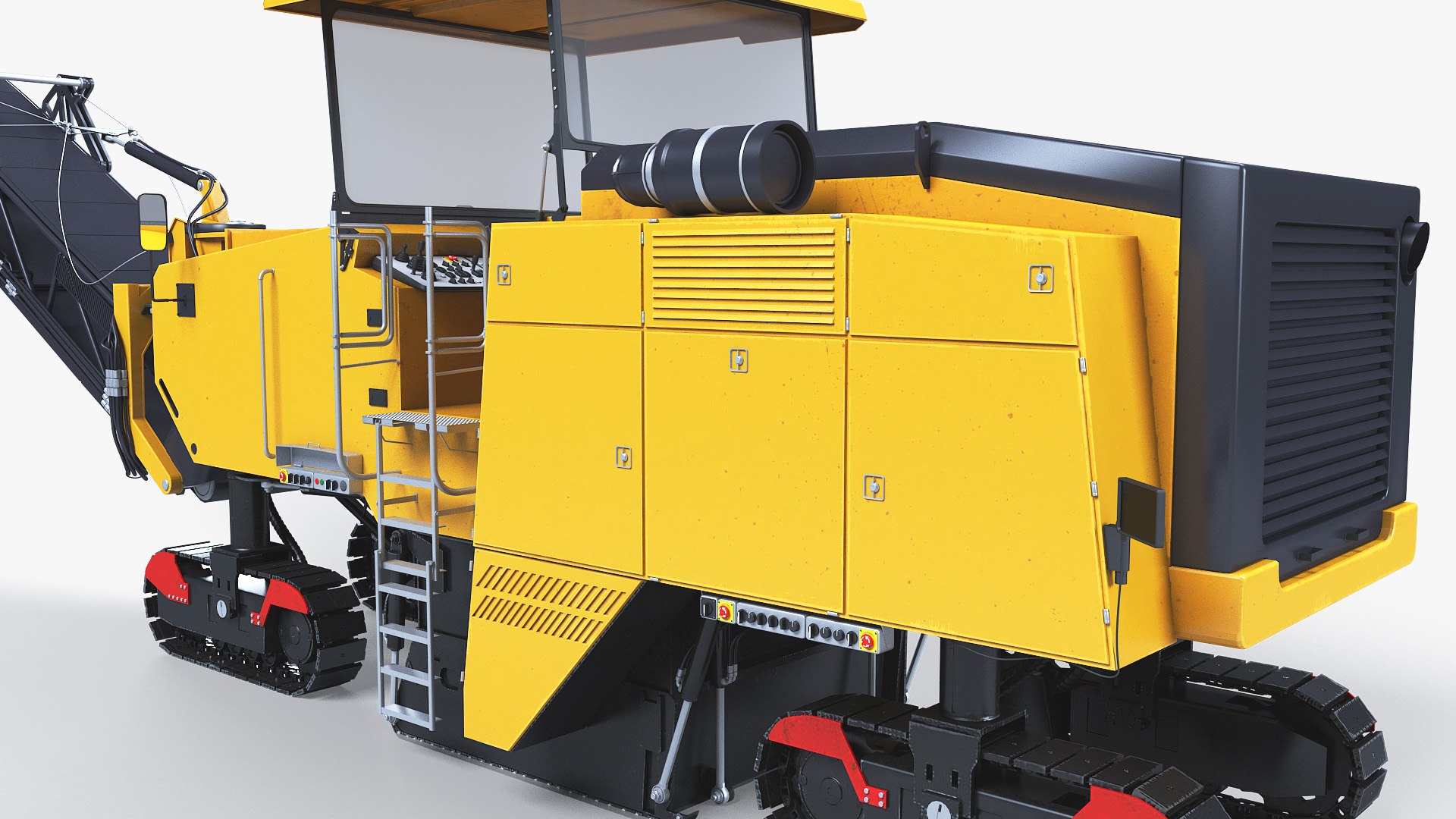 Asphalt Machine 3D - TurboSquid 1679070