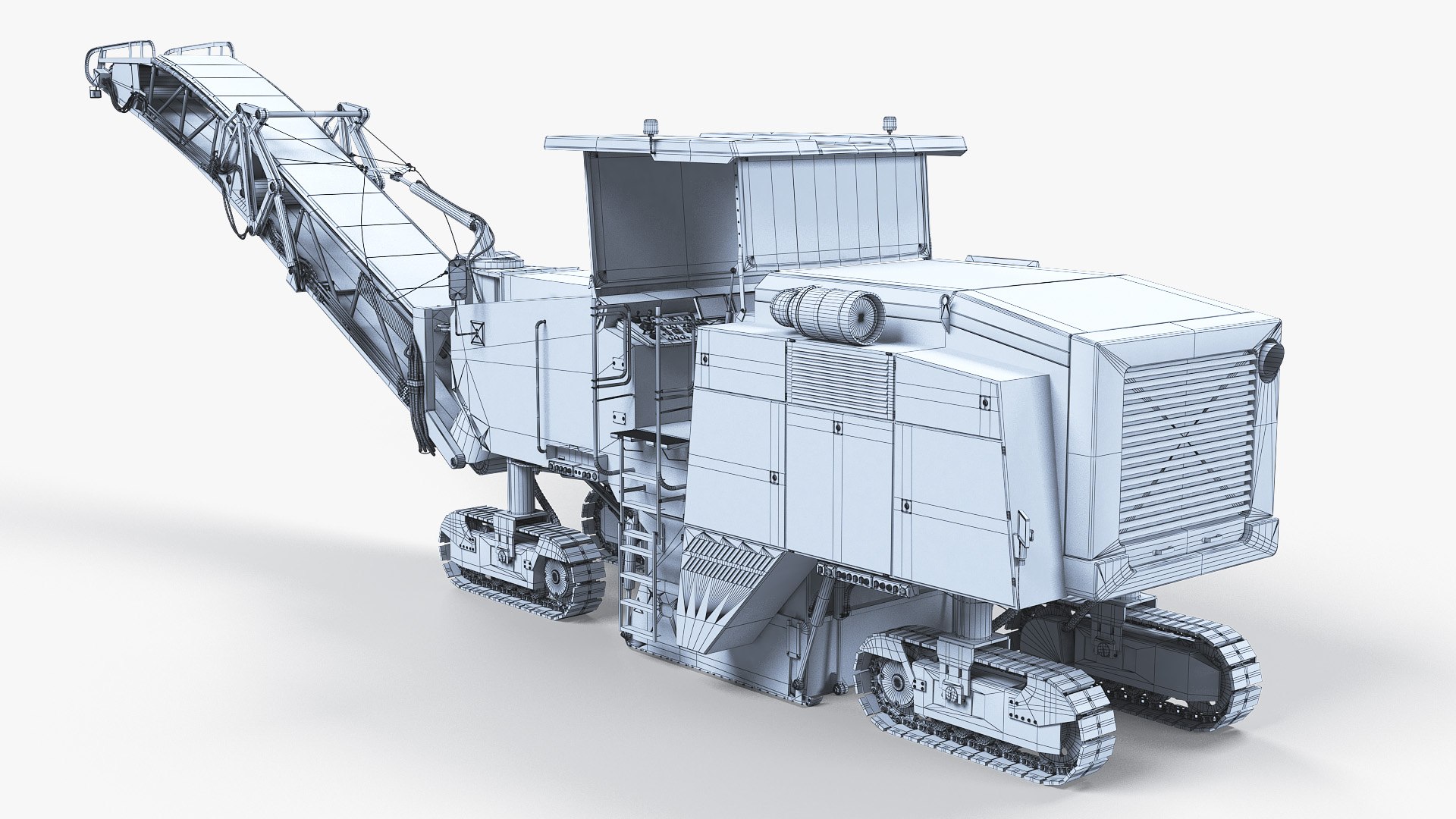 Asphalt Machine 3D - TurboSquid 1679070