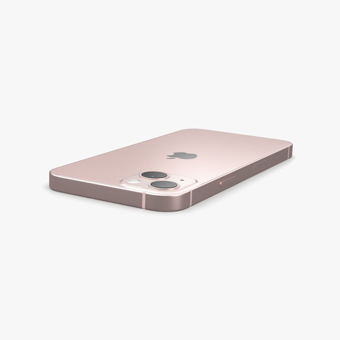 3D Apple IPhone 13 Pink Model - TurboSquid 1878709
